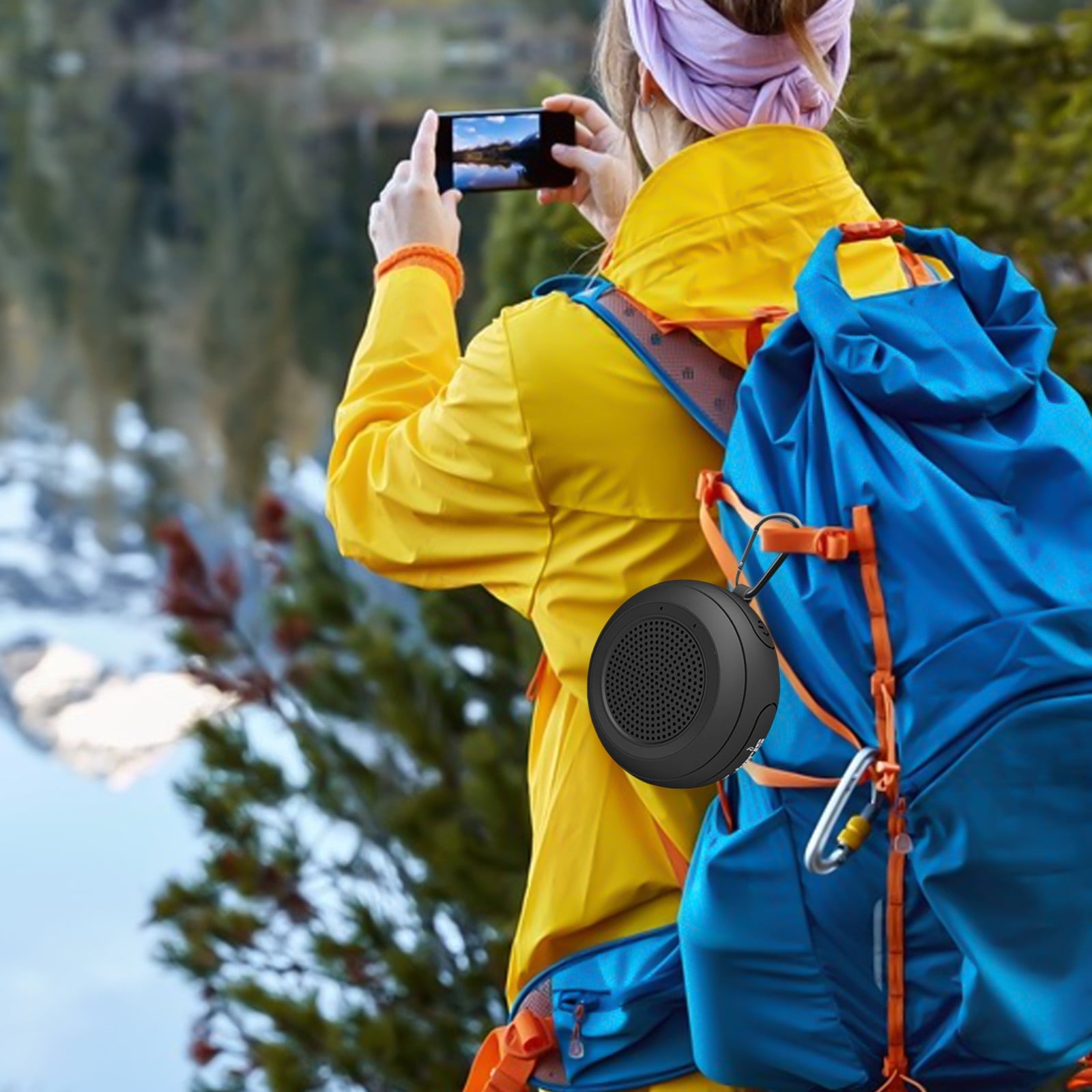 FYHALE Pool Floating Speaker Portable Speaker 5W Bluetooth Speaker ...