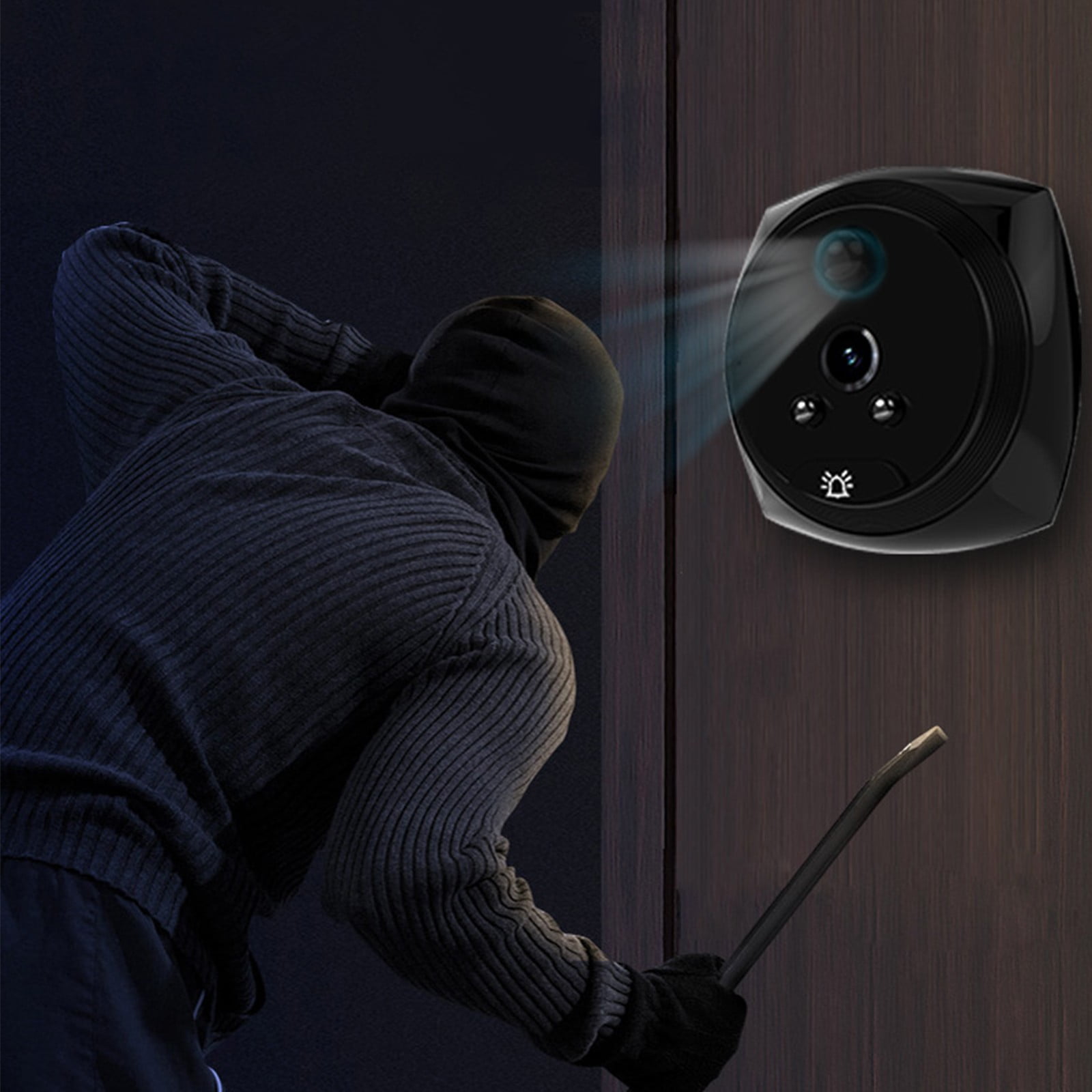 FYHALE Video Doorbell Home Doorbell Wireless Communication Digital ...