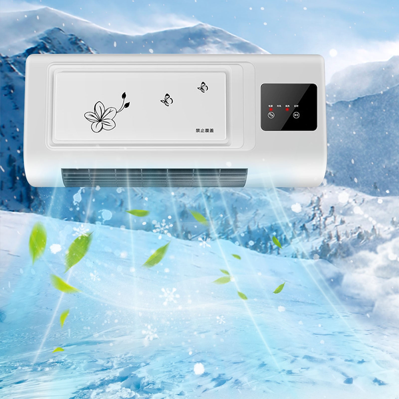 FYHALE Small Air Conditioners for Room, Wall Mounted Household Remote ...