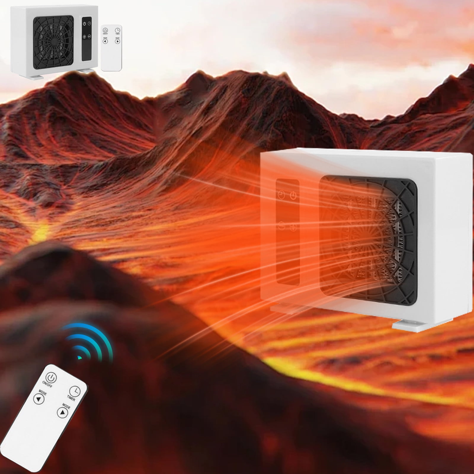 FYHALE Tower Heaters with Remote Large Space Energy Efficient Heaters ...