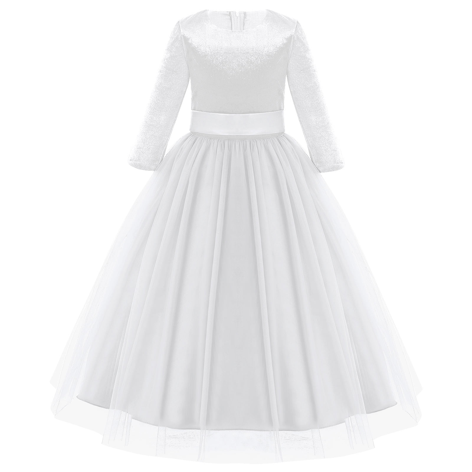 FYMNSI Christmas Velvet Princess Dress for Girls Evening Fancy Dresses ...