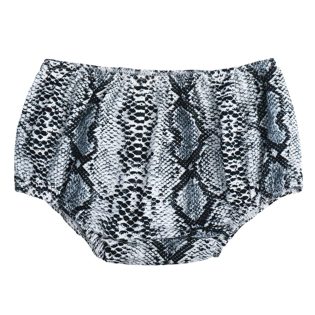 FYMNSI Newborn Baby Diaper Cover Shorts Pants Unisex Print Bloomers ...