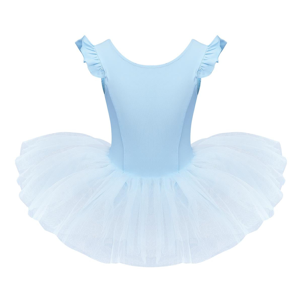 FYMNSI Toddler Girls Ballet Dance Dress Tutu Leotard Princess Dress One ...