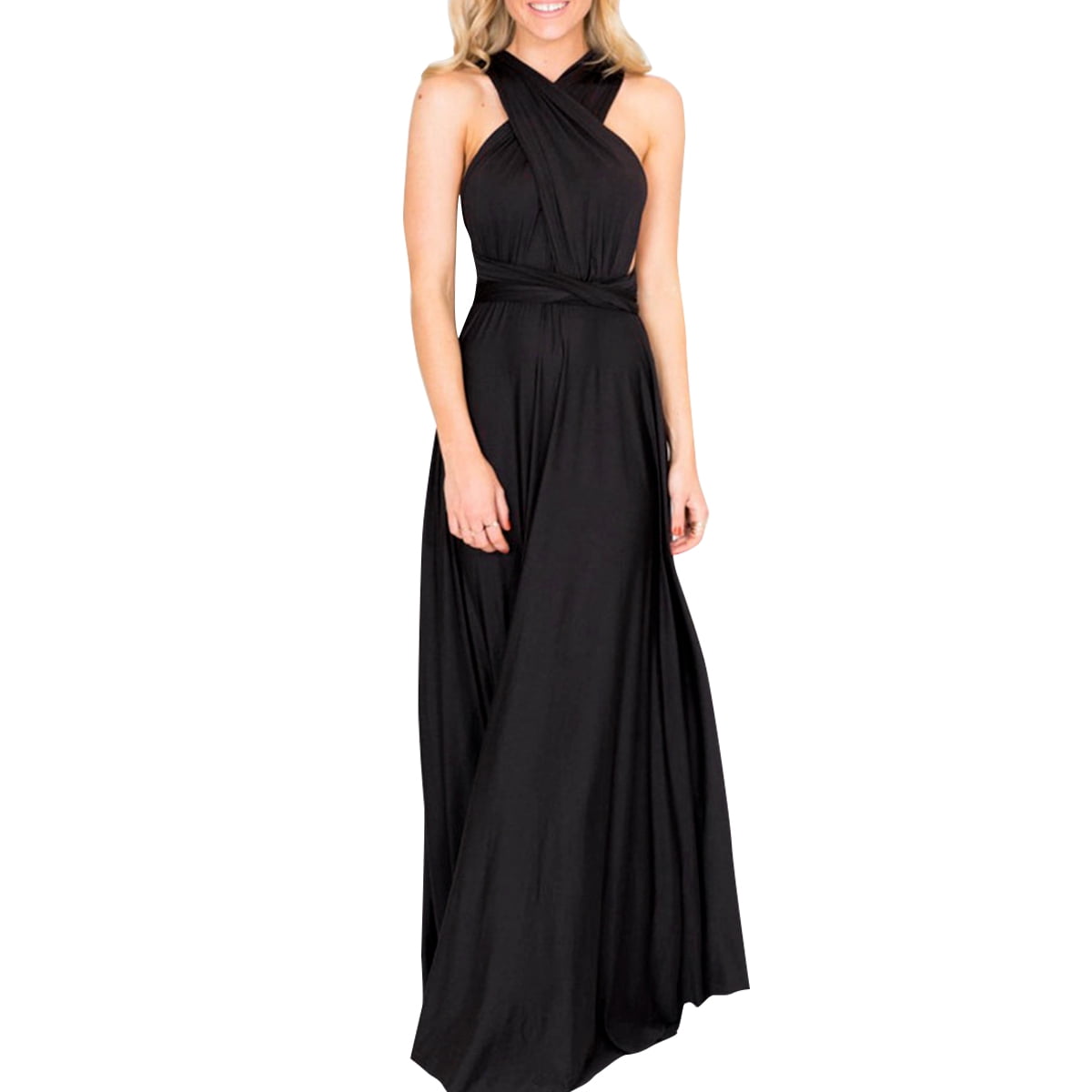 FYMNSI Women Transformer Evening Long Prom Dress Infinity Floor Length ...