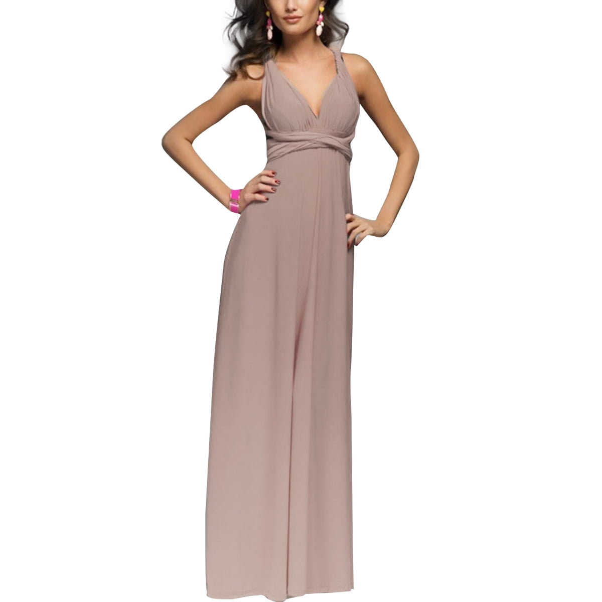 FYMNSI Women Transformer Evening Long Prom Dress Infinity Floor Length ...
