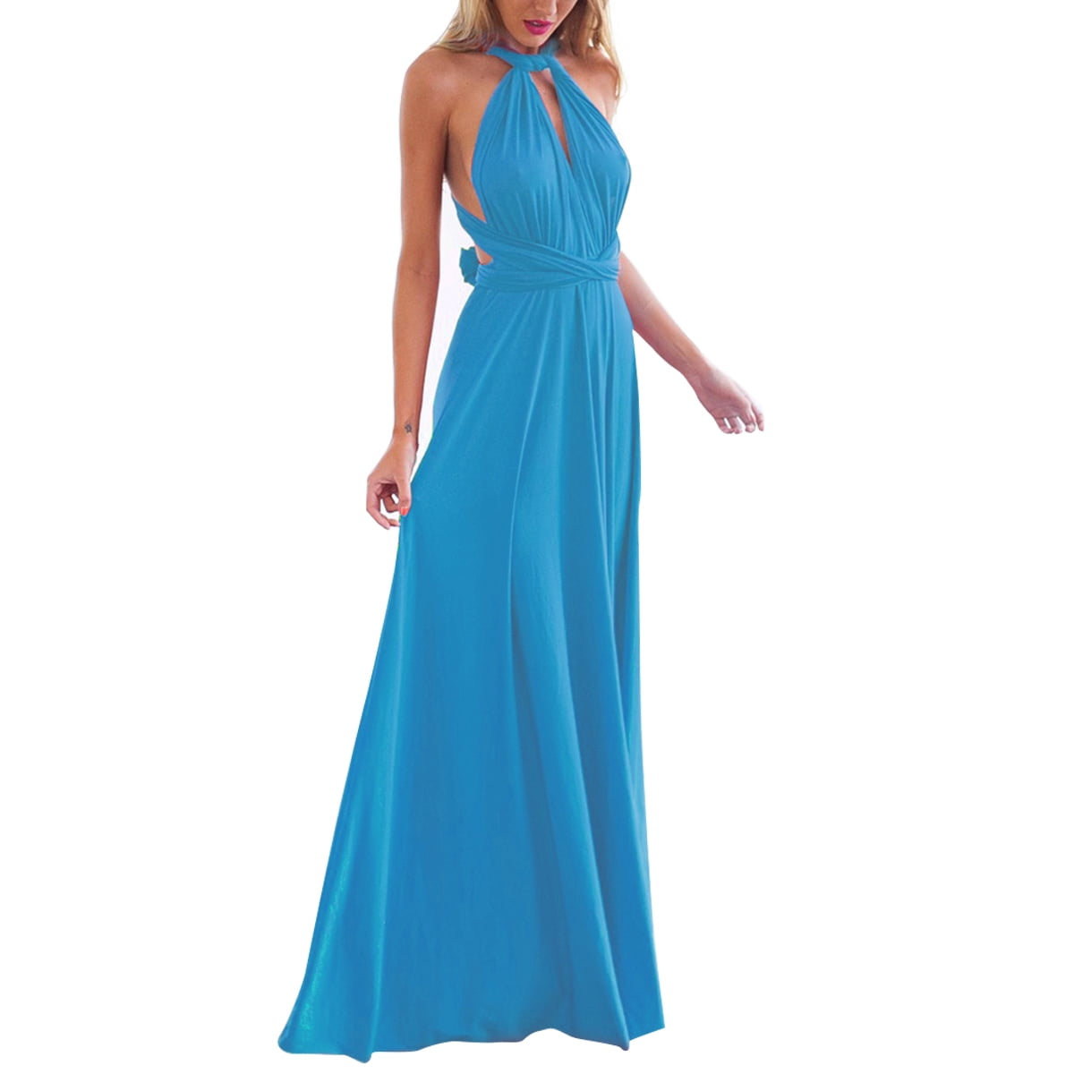 FYMNSI Women Transformer Evening Long Prom Dress Infinity Floor Length ...