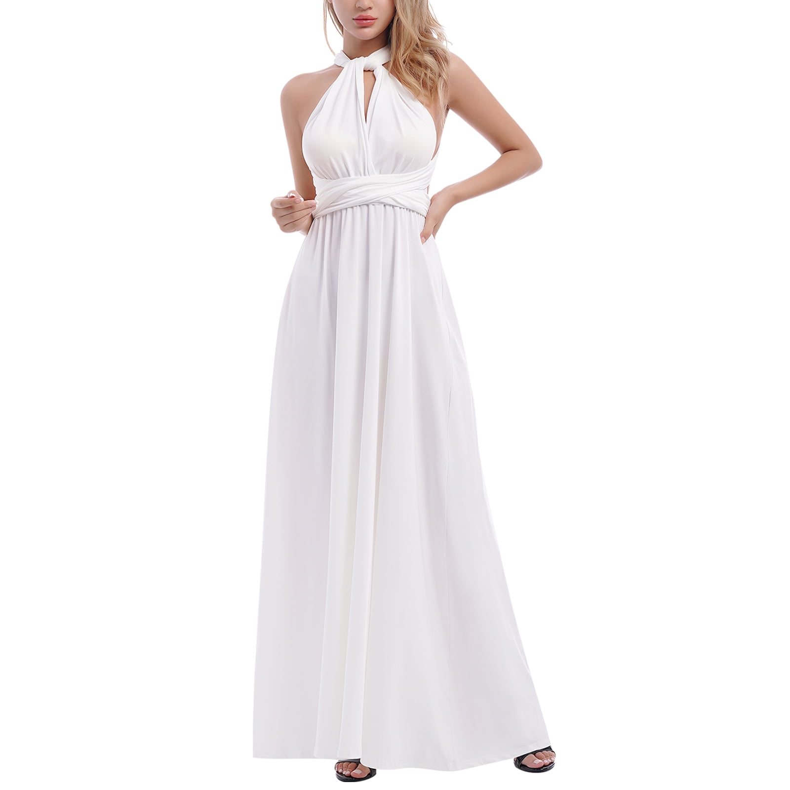 FYMNSI Women Transformer Evening Long Prom Dress Infinity Floor Length ...