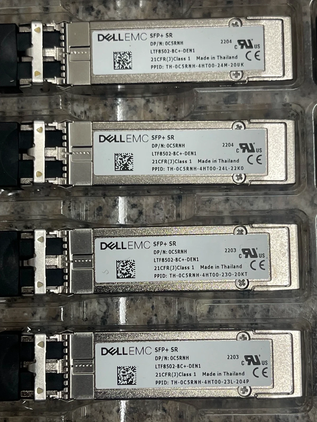 FYNA- Dell 0C5Rnh Sfp Sr Ftlx8574D3Bcl-Dl 10G Transceiver Module ...