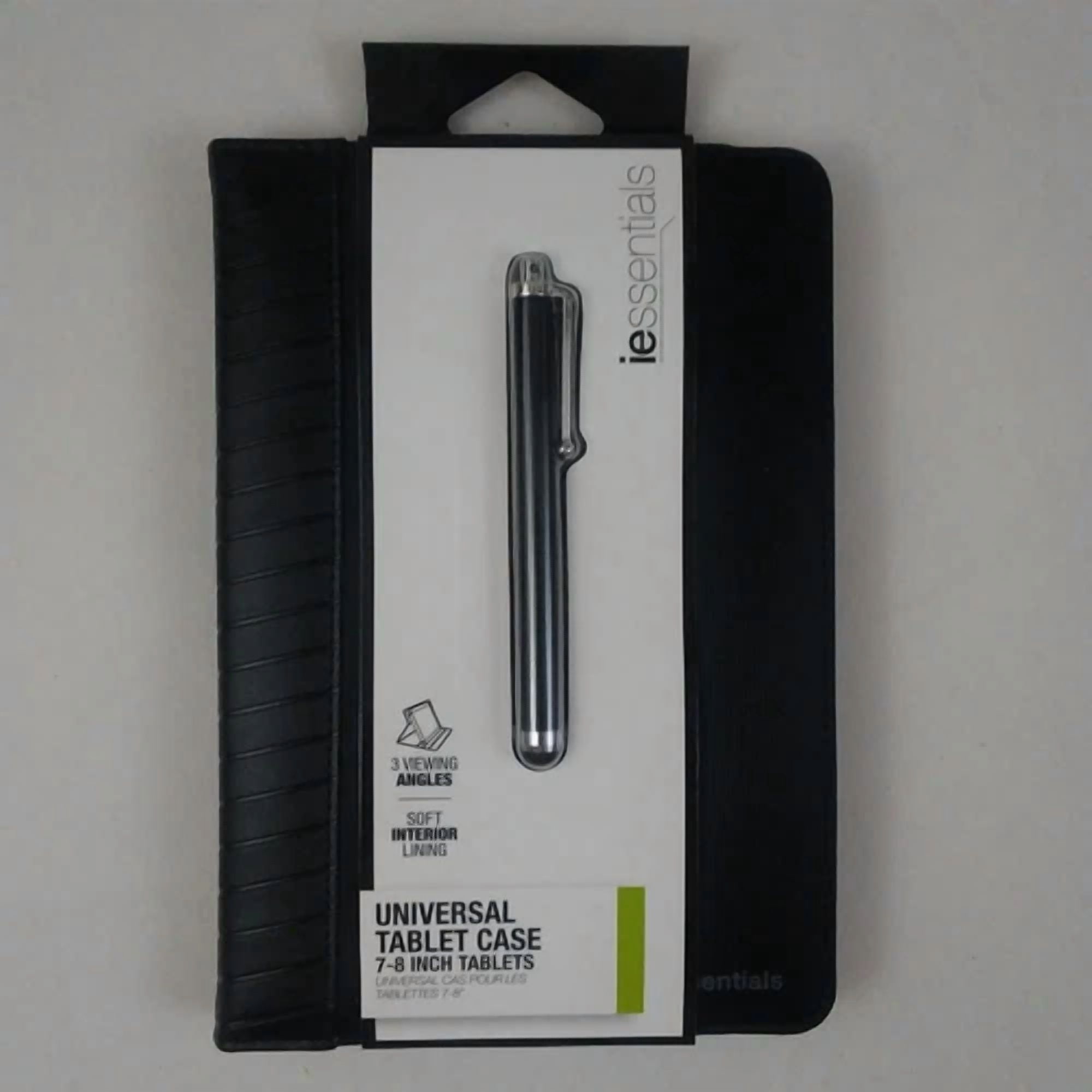 FYNA- Iessentials 7 To 8 Inches Universal Tablet Case Black - Walmart.com