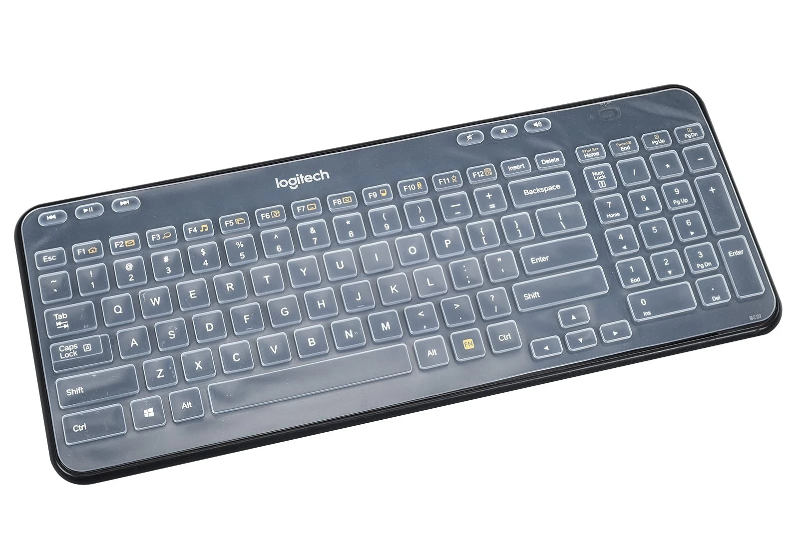 FYNA- Keyboard Cover Skin For Logitech Wireless Mk360 Keyboard/Logitech ...