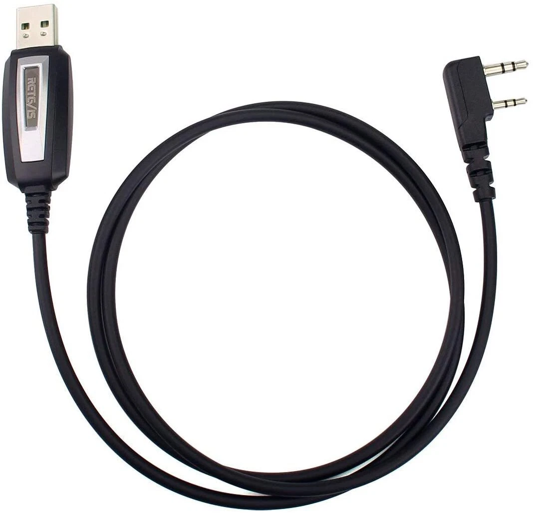 FYNA- Retevis 2-Pin Usb Programming Cable - Walmart.com