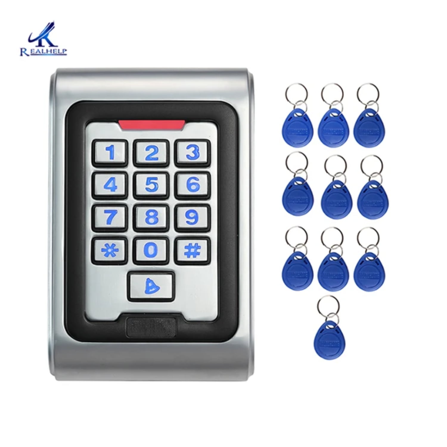 FYNGCN 2000Users Metal Stainless Steel RFID Access Control Keypad IP68 ...