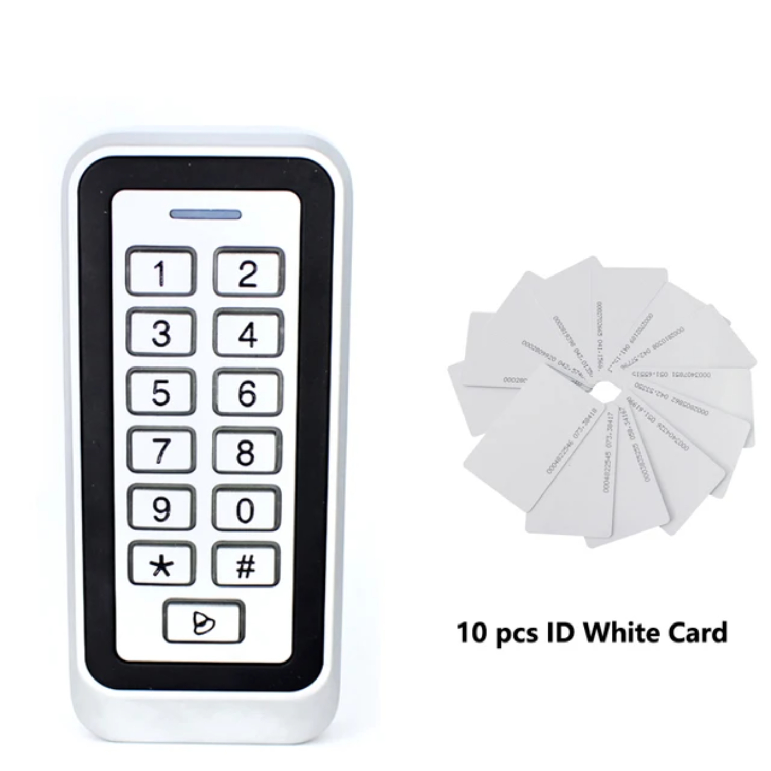 FYNGCN Backlight RFID Metal Door Access Control Reader 1000 User 125KHz EM Card Keypad IP67 ...