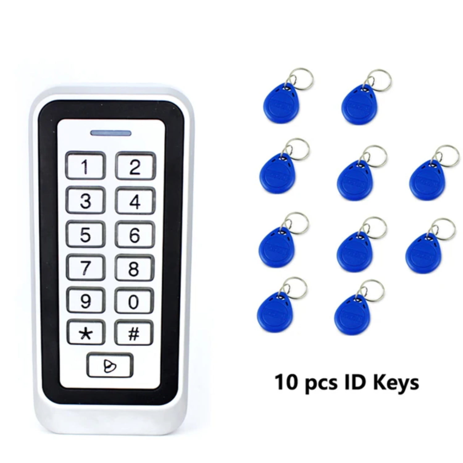 FYNGCN Backlight RFID Metal Door Access Control Reader 1000 User 125KHz EM Card Keypad IP67 ...