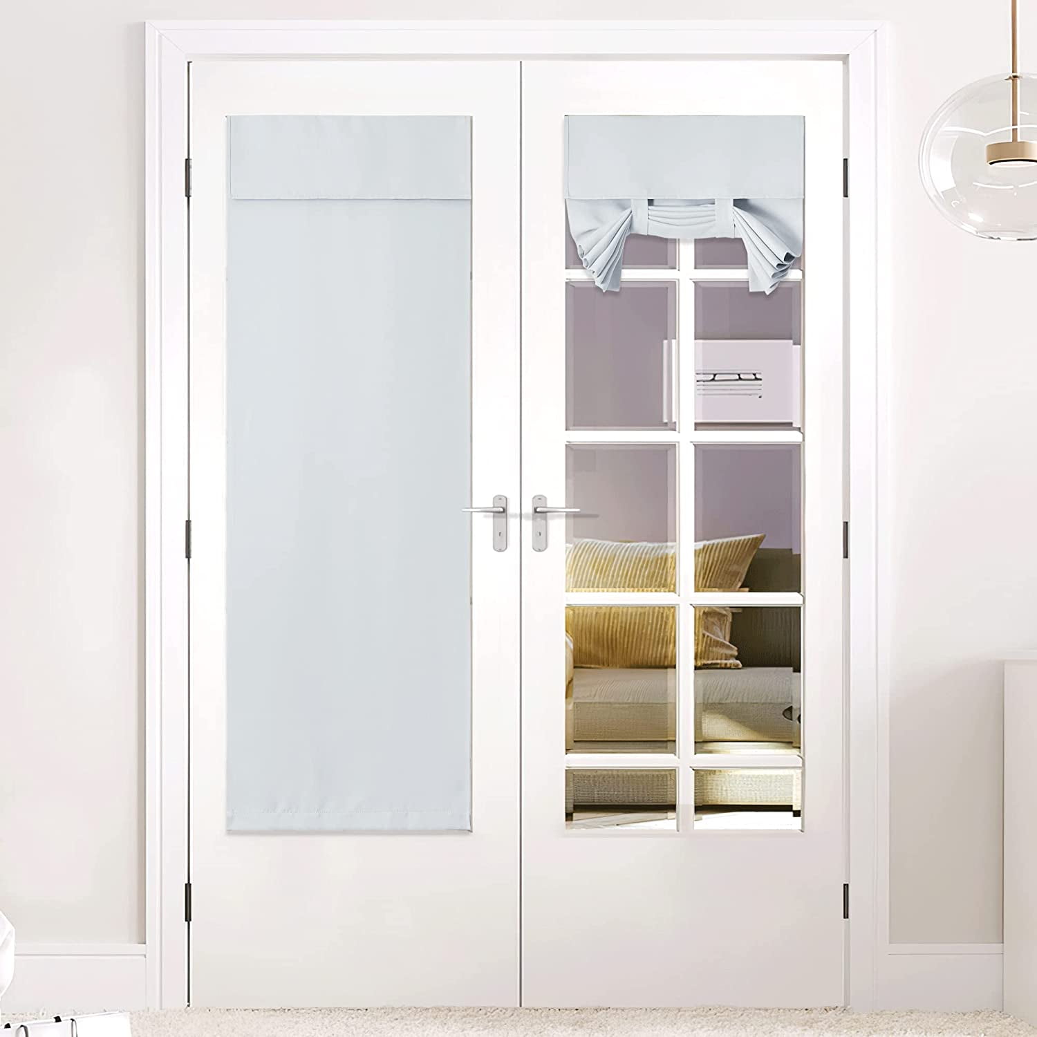 FYSGDF-Door Curtain for Window, French Door Curtain for Kitchen ...