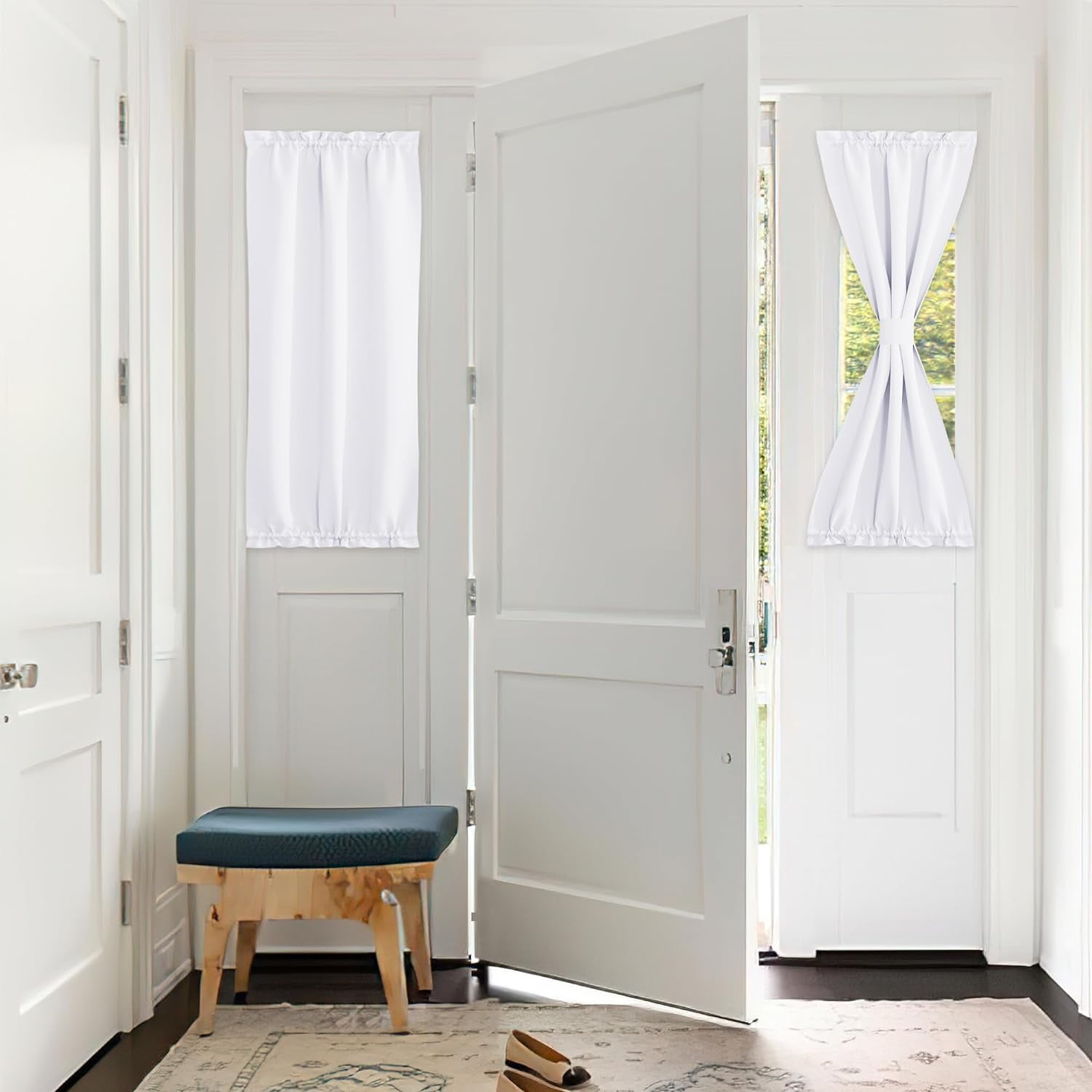 FYSGDF-Small Window Curtains - Window Shades Room Darkening Drapery ...
