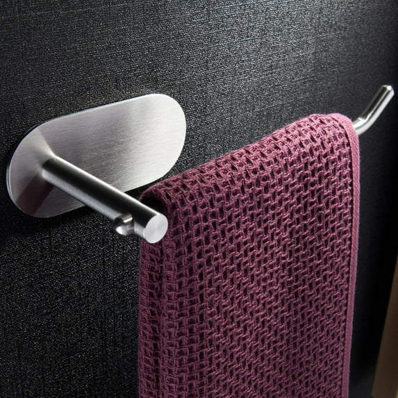 FYSGDF-Towel Bar Self Adhesive Hand Towel Holder for Bathroom Kitchen ...