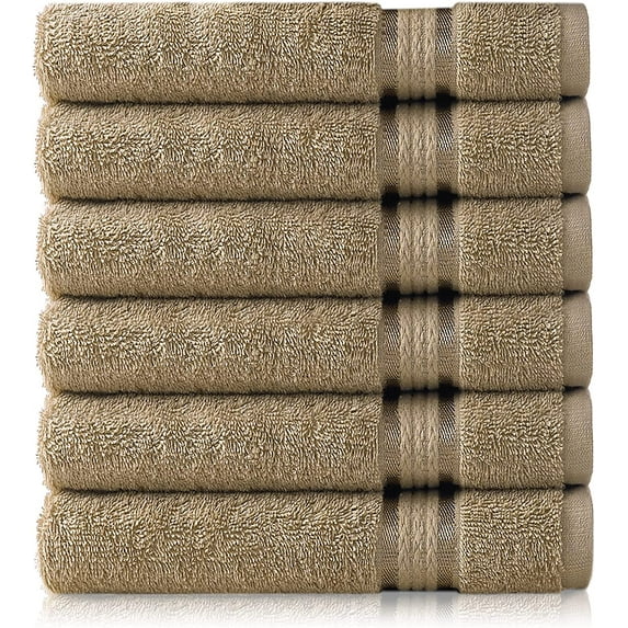 FYSGDF-Ultra Soft Hand Towels - 6 Pack - 16x28-100% Cotton Face Towel ...