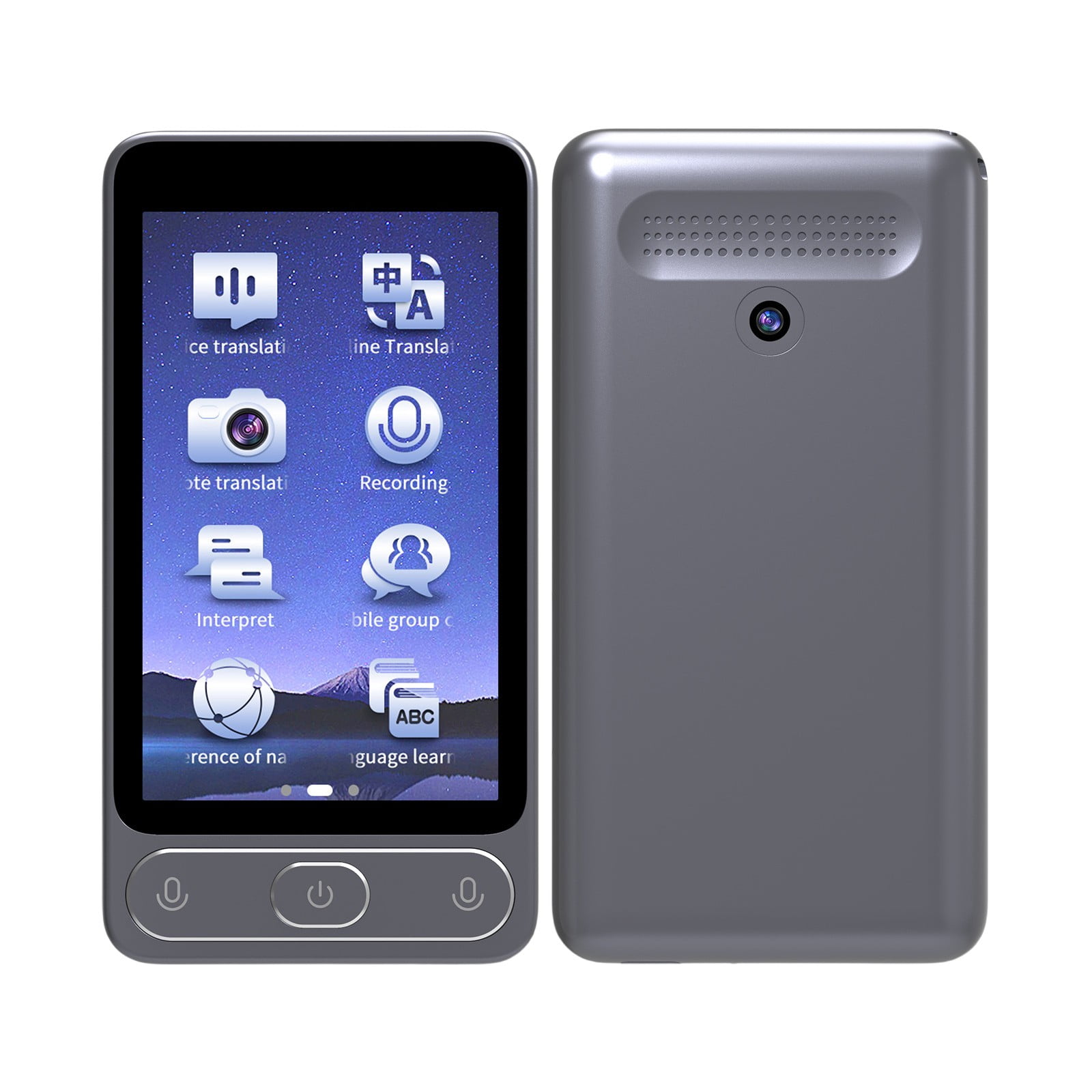 FYTPOP Language Translator Device, Real Time Translation Device ...