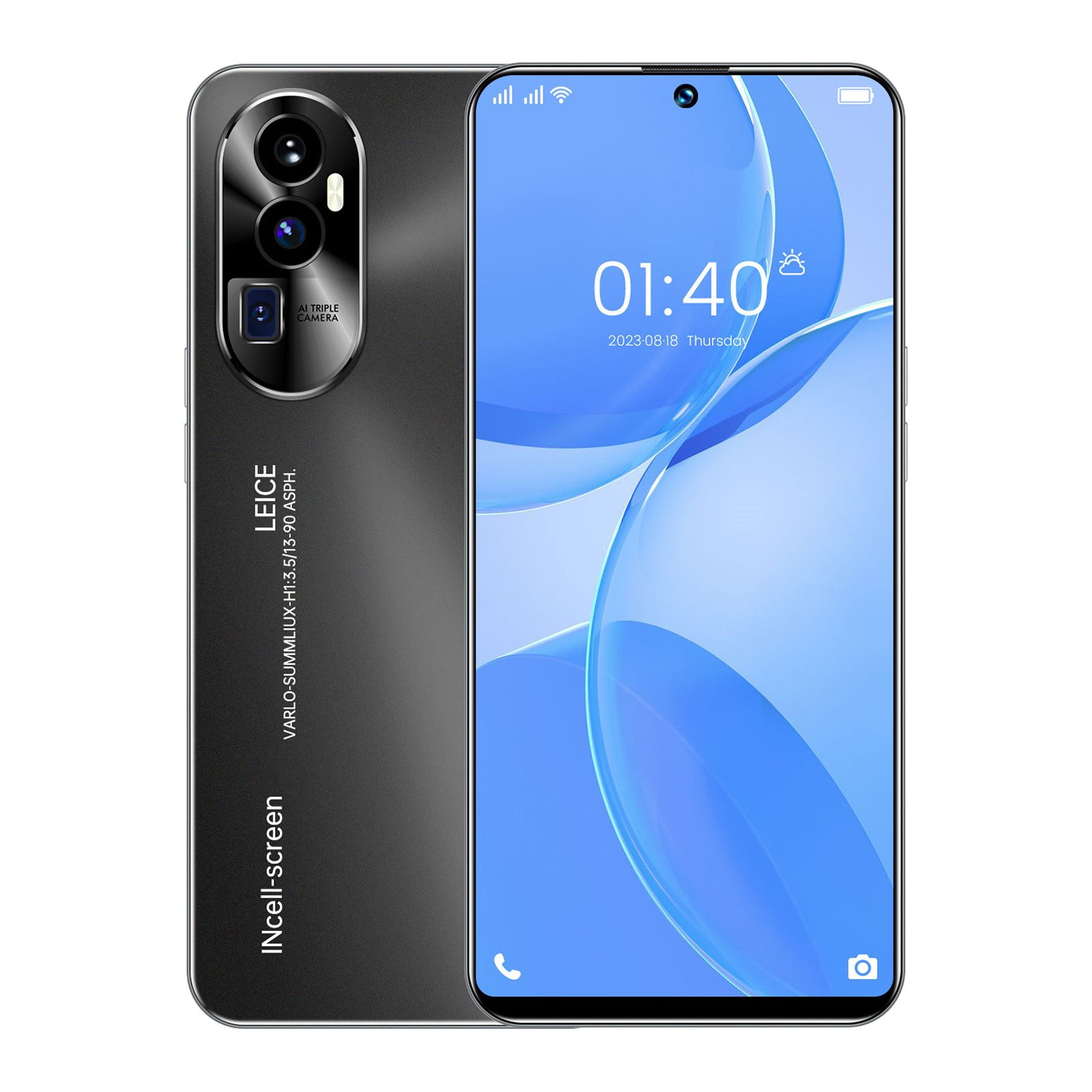 FYTPOV Android Phone, 7.3 Inch Android 13 Smart Phone 16GB Standby ...