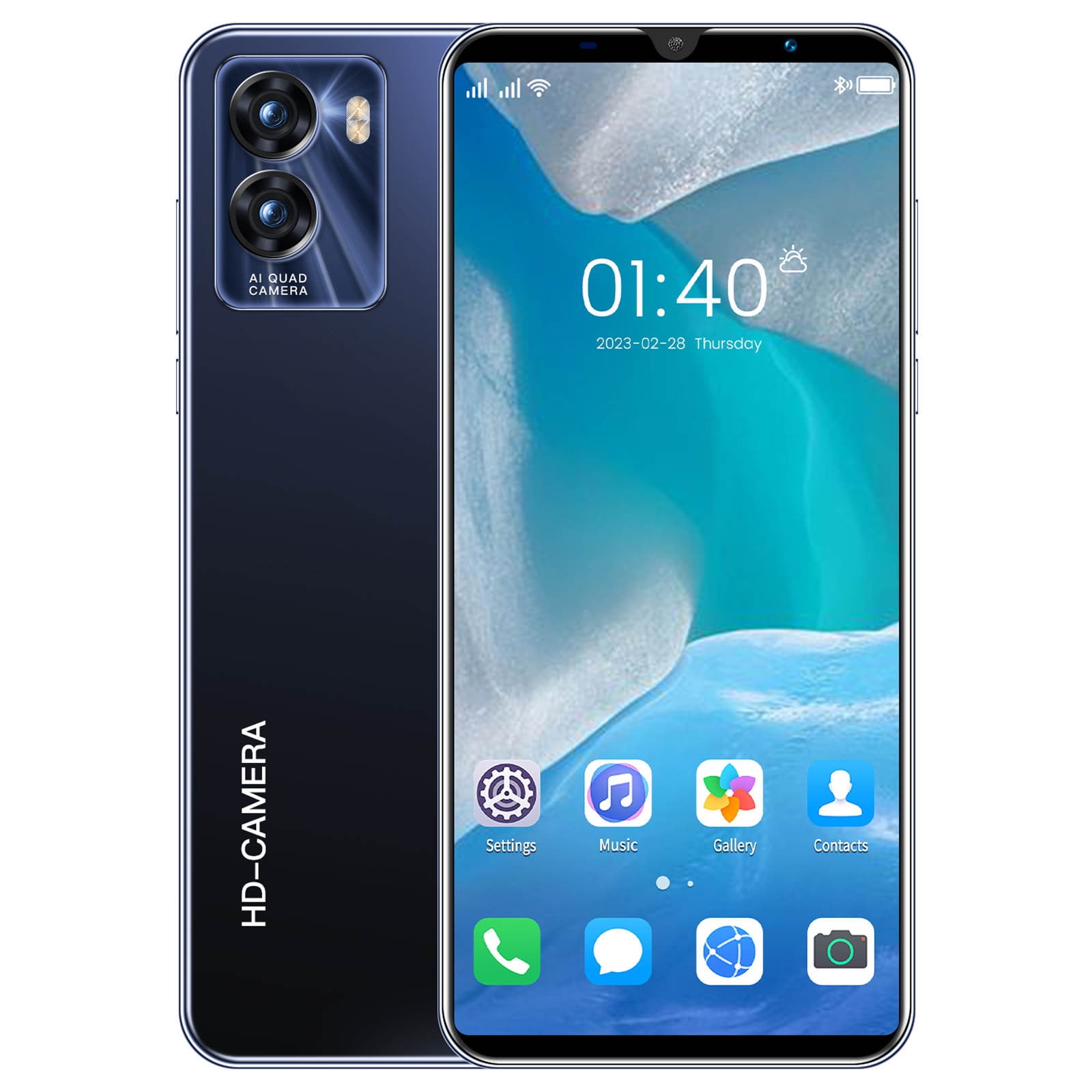 FYTPOV Android Phone, R35 Smartphone 5-inch 512mb+ 4Gmemory 1500mAh ...