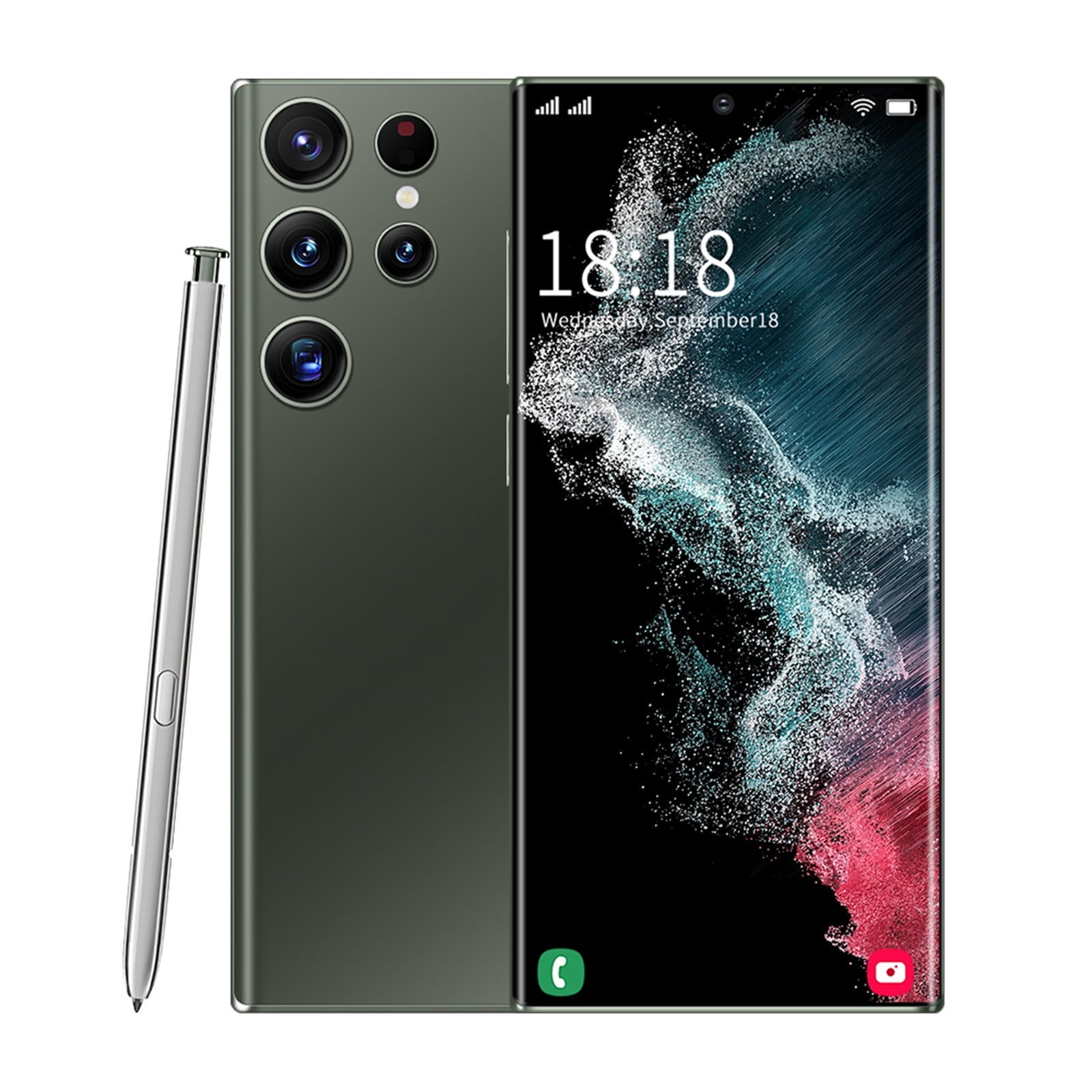 FYTPOV Android Phone, S23 3G Smartphone 6.7-inch HD Standby Card Slot 2 ...