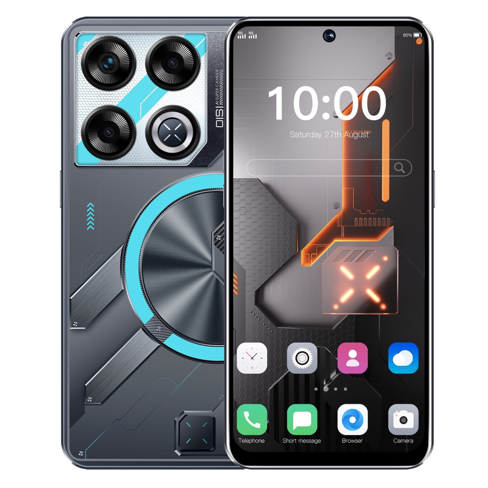 FYTPOV Android Phone, Smartphone 6.3-inch Incell Large Screen 3G ...