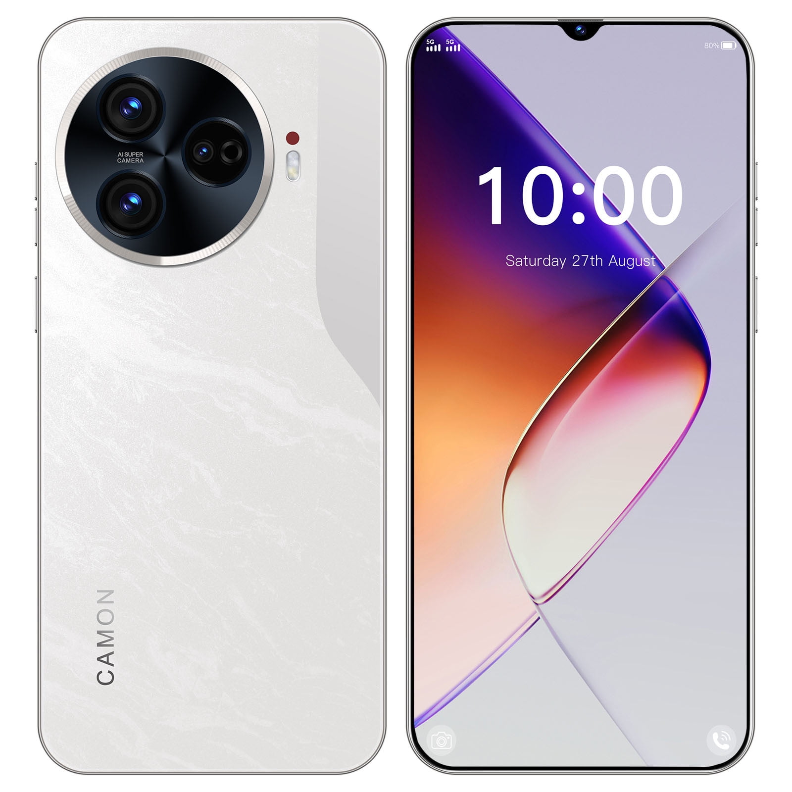 FYTPOV Android Phone, Smartphone HD 2 + 16G Incell Screen Smartphone 6. ...