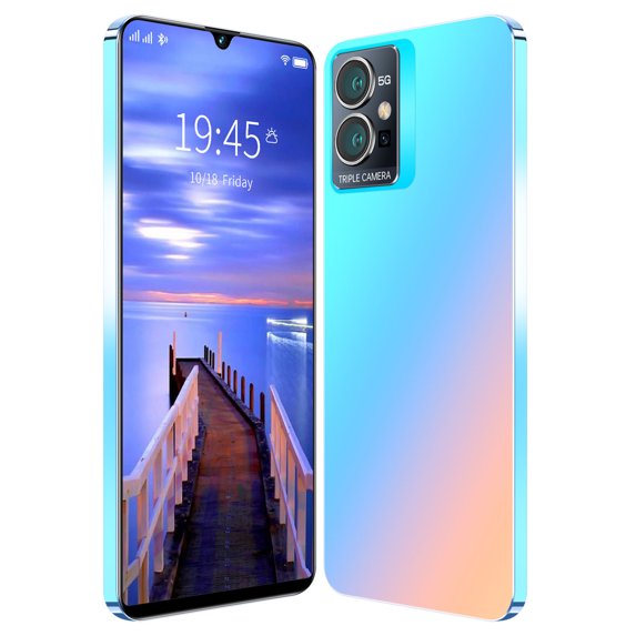 FYTPOV Android Phone, T1 Pro 5G Android 7.1 Smartphone 6.53-inch HD ...