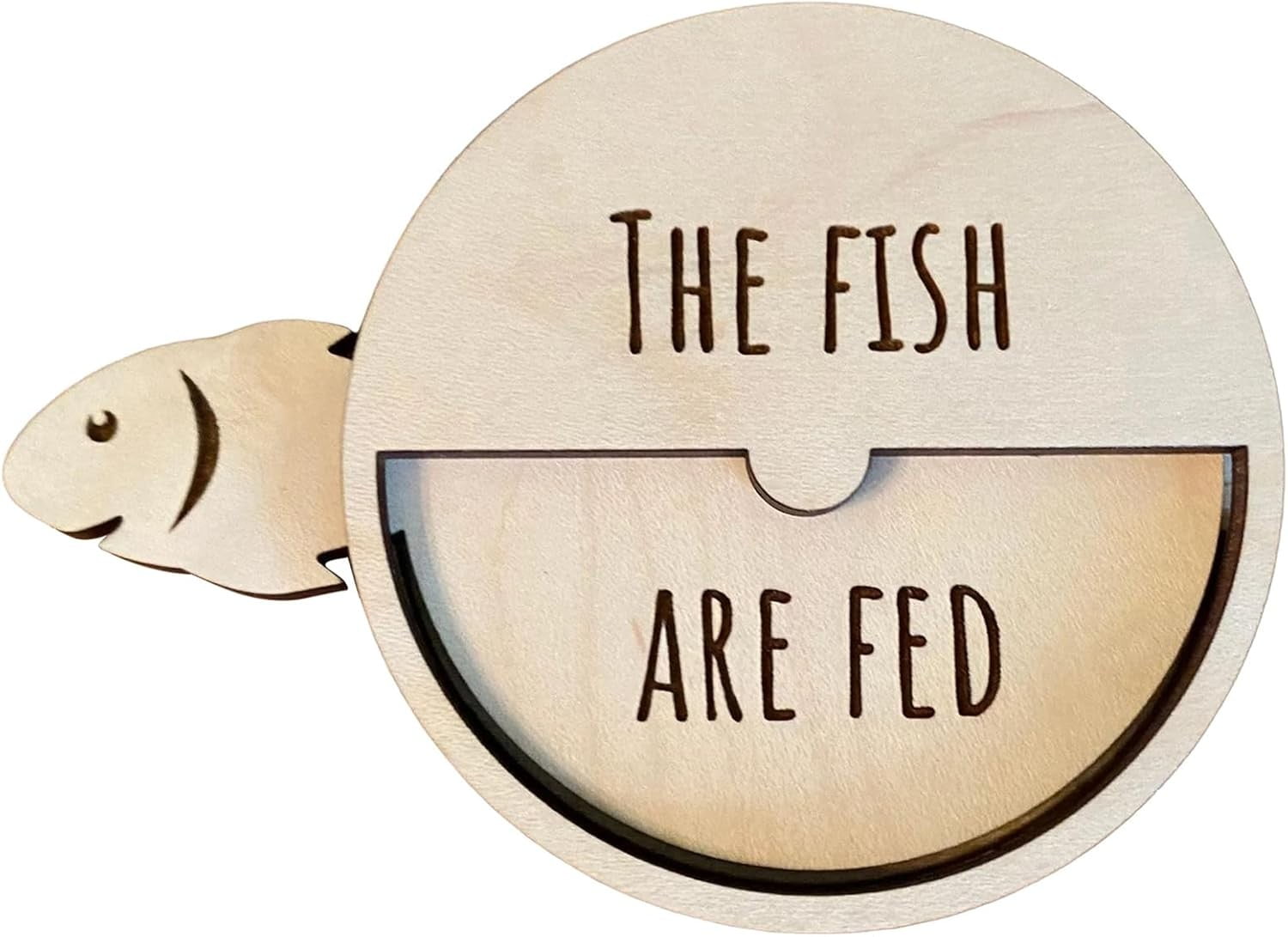 FYTPOV Cat is In or Out Sign Reminder,Pet Inside Outside Wooden Door ...