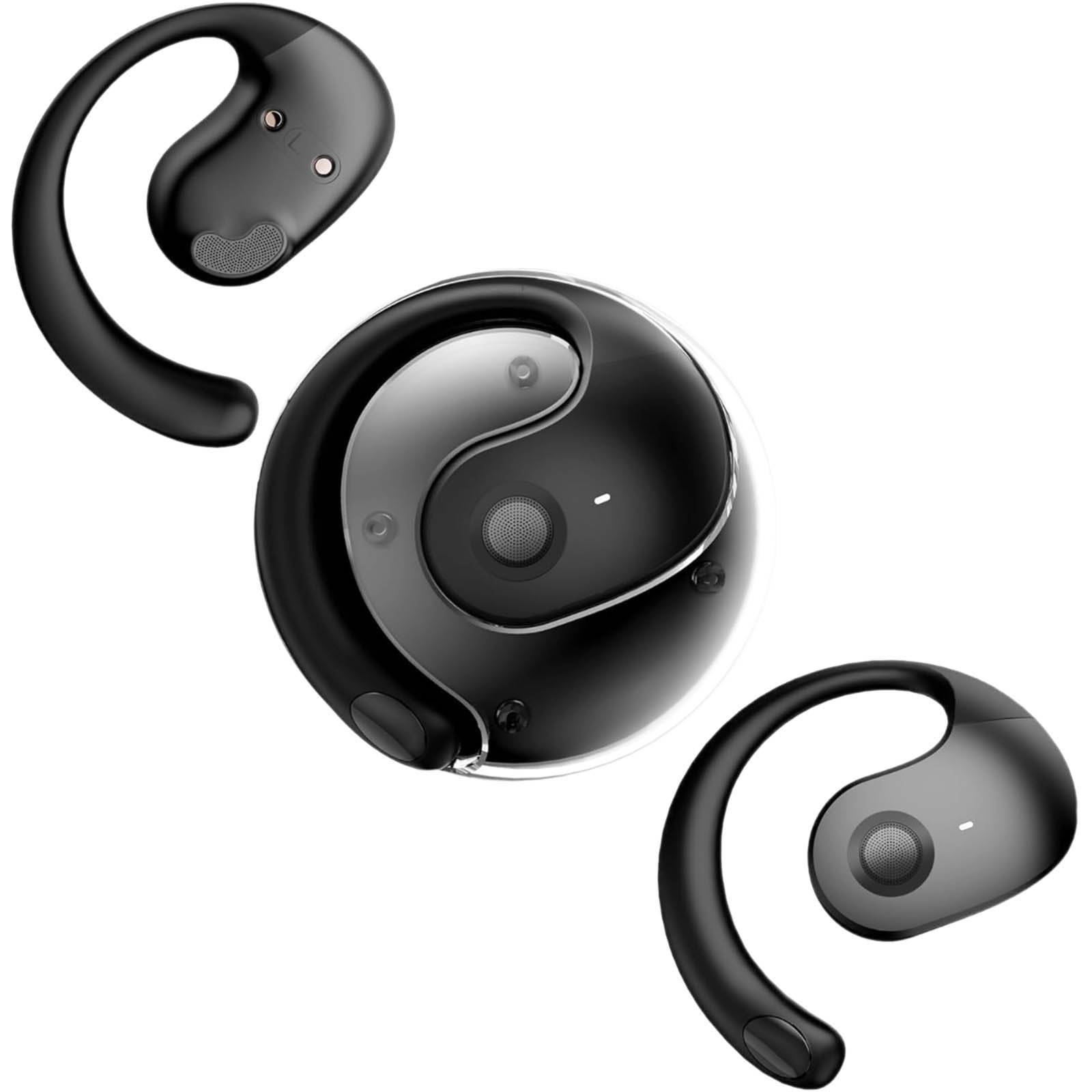 FYTPOV Earbuds Wireless Bluetooth, Stylish Lightweight Translation Earbuds, 144 Languages Ear ...