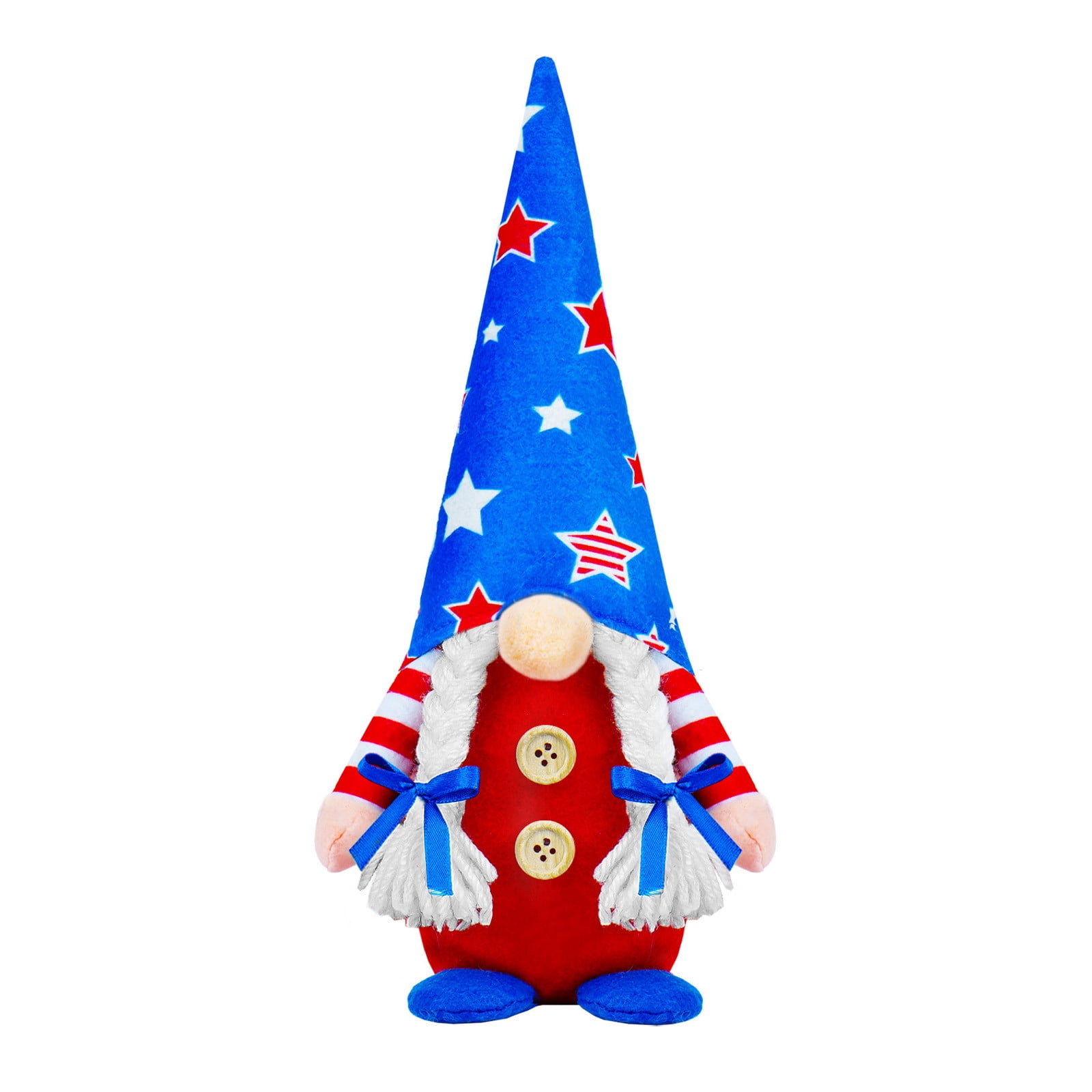 FYTPOV Independence Gnome Doll Patriotic Gnome 4th Of July Gnomes ...