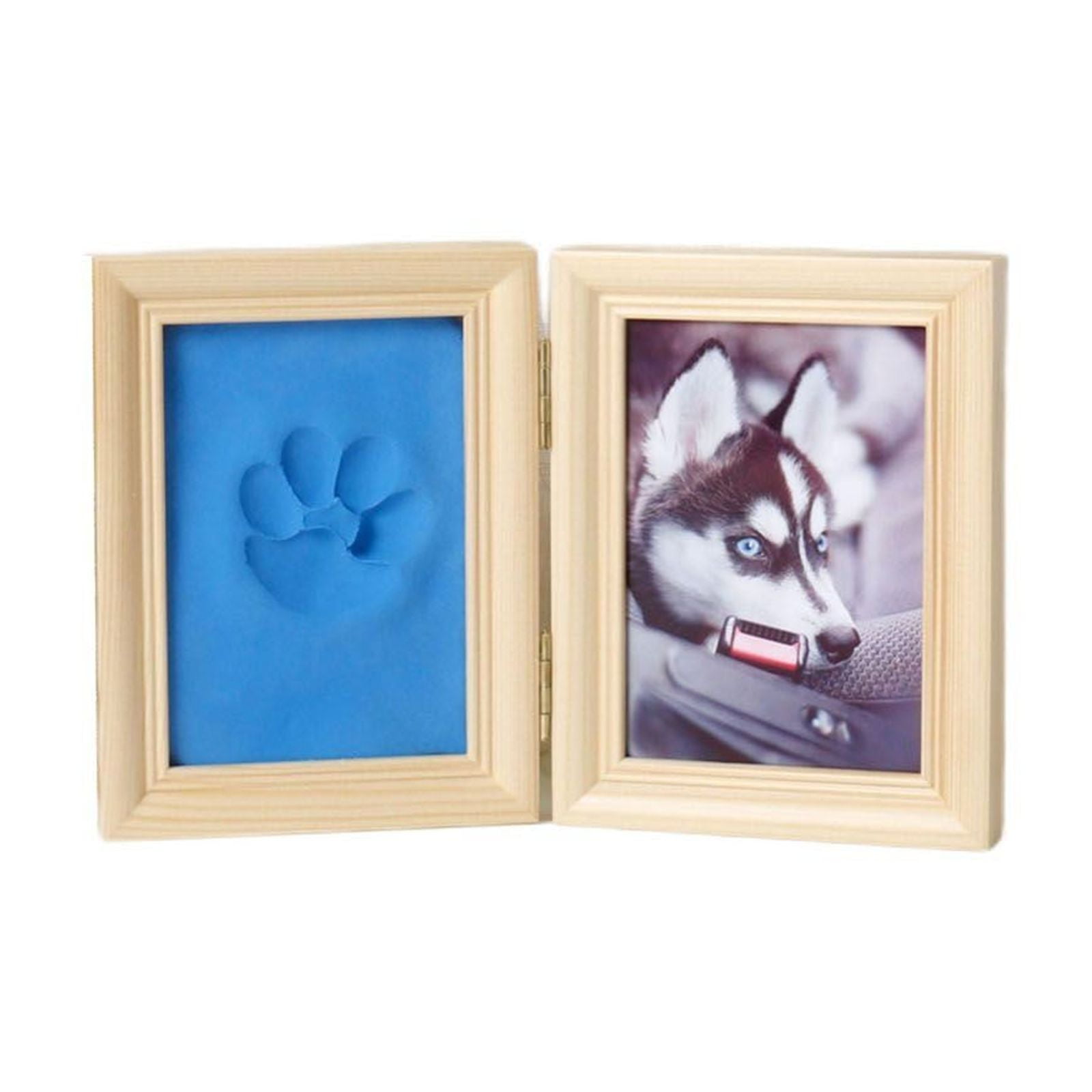 FYTPOV Paw Print Keepsake Impression Kit, No Mess Pet Clay Paw Print ...