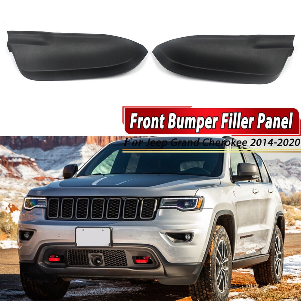 FYUU 1 Pair Front Bumper Filler Panel Left + Right For Jeep Grand ...