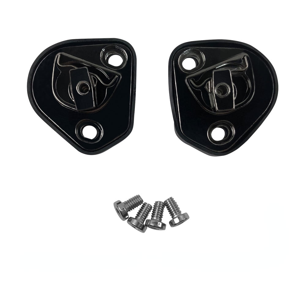 FYUU 1 Pair Pivot Kit Base Plate Visor Mechanism for Pista GP R GP RR ...