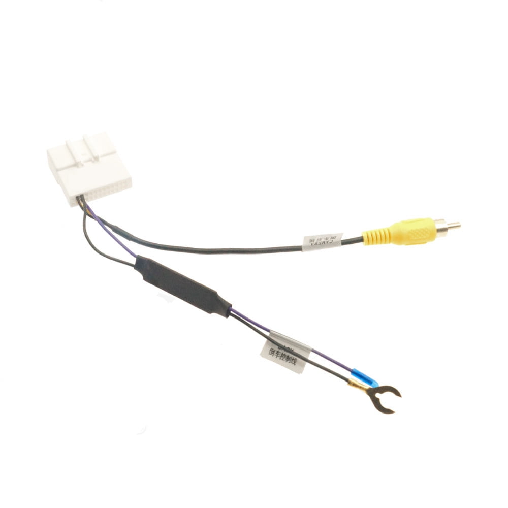 FYUU 24 Pin Reverse Camera Output Video Adapter Wiring Cable For Toyota ...