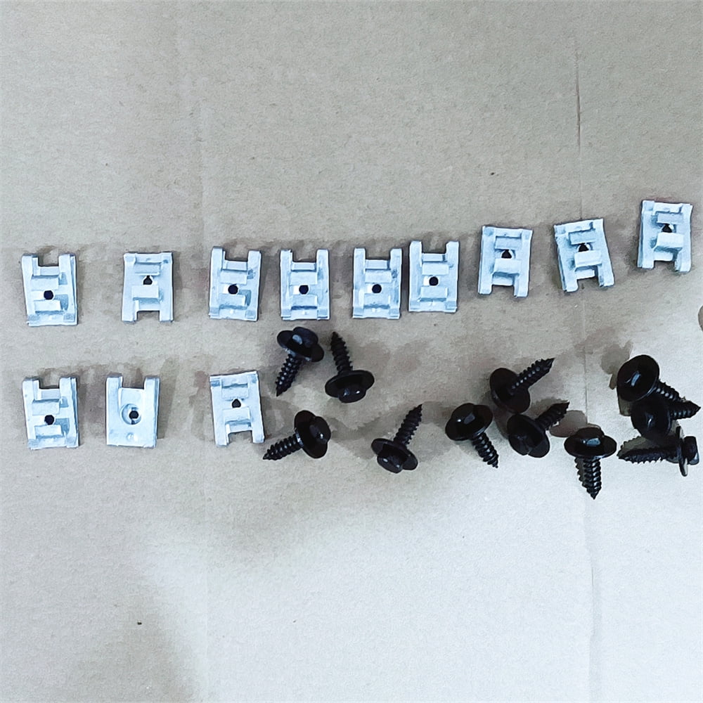 FYUU 24Pcs Undertray Engine Mounting Clips Kit For Opel Astra G H J ...