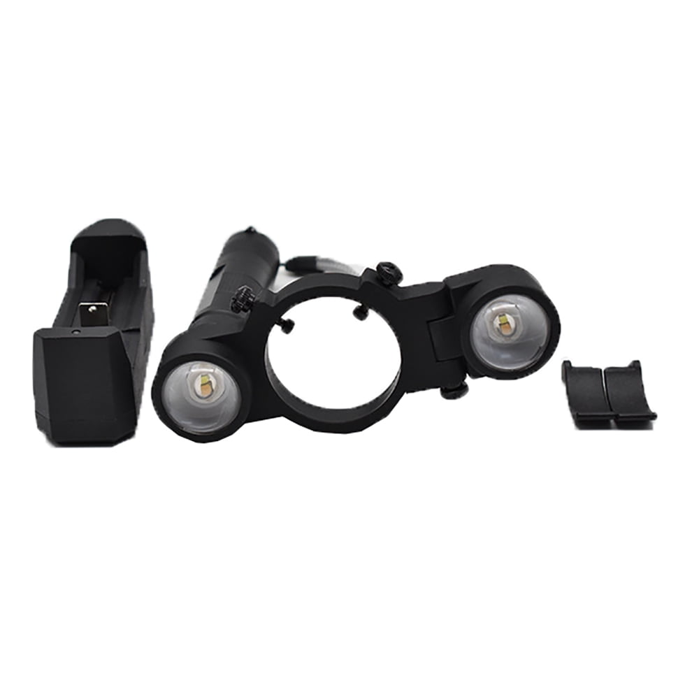 FYUU Adjustable LED Light 3 Modes Black 138x77x70mm Spray Gun Lighting ...