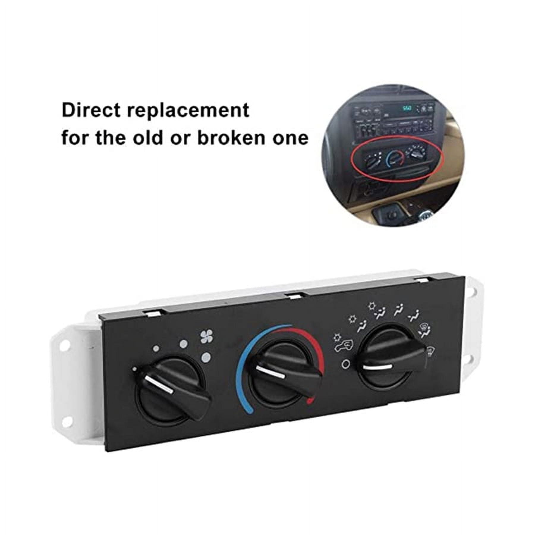 FYUU Air Conditioning Control Panel with Blower Switch For Jeep ...