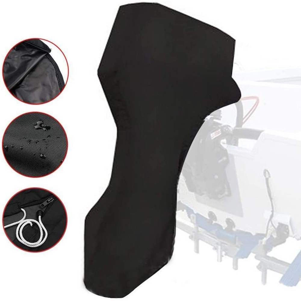 FYUU Black 60-100HP Boat Full Outboard Motor Engine Storage Cover Full ...