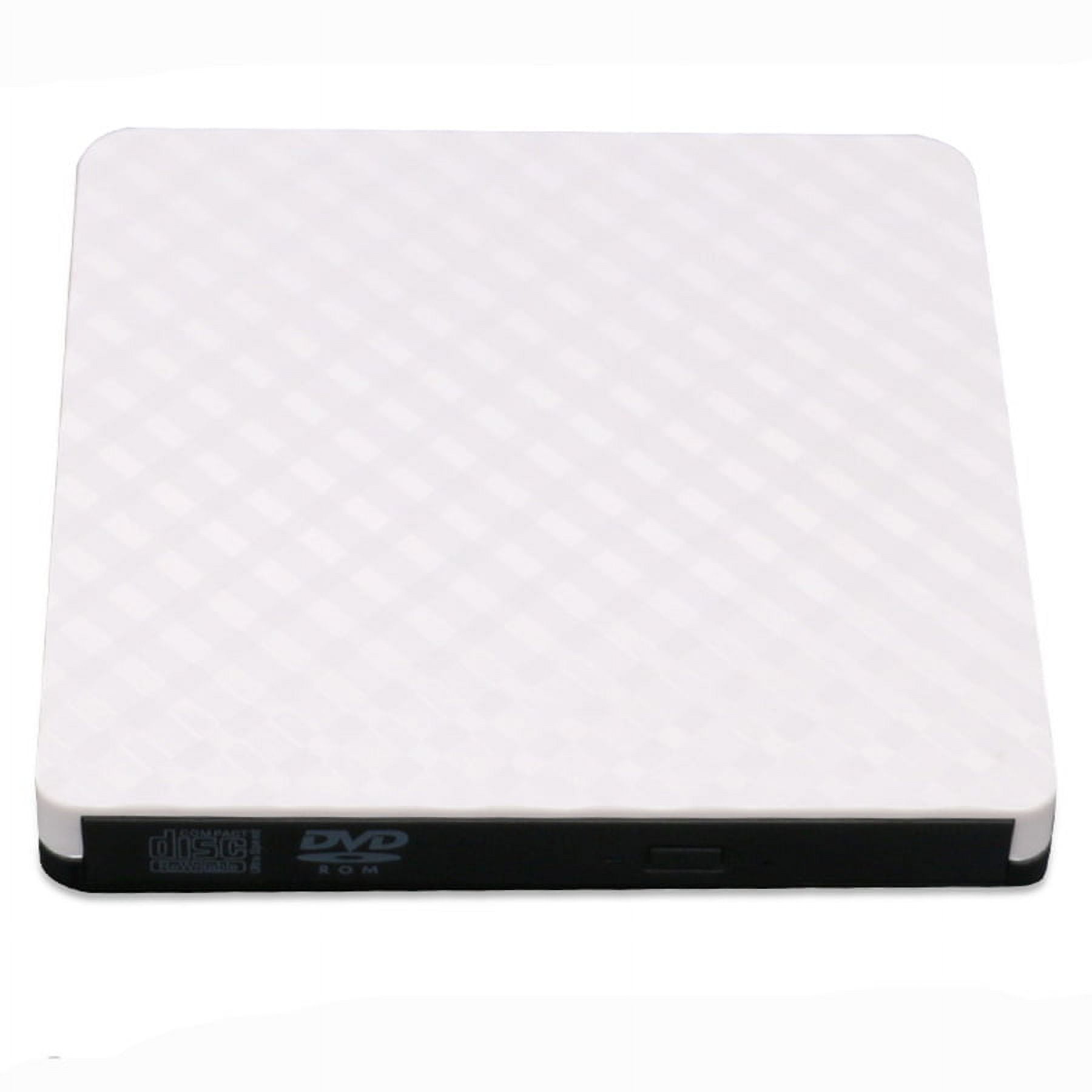 FYUU External Cd Drive Usb 3.0 Portable Dvd/Cd-Rom Burner For Windows ...