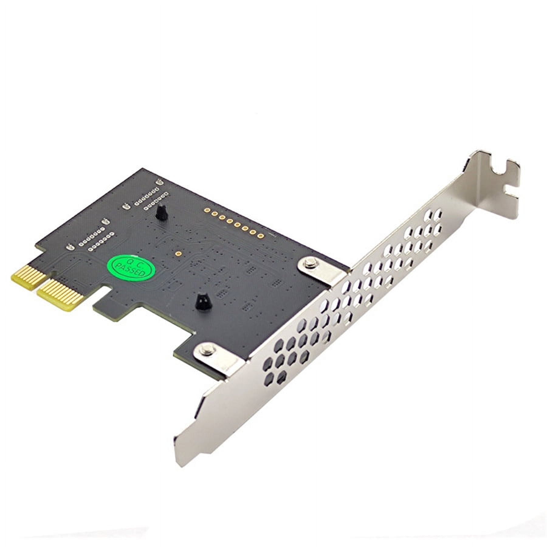 FYUU PCIE to SATA Card Expansion Adapter 4 Port SATA III 6G for SSD HDD ...