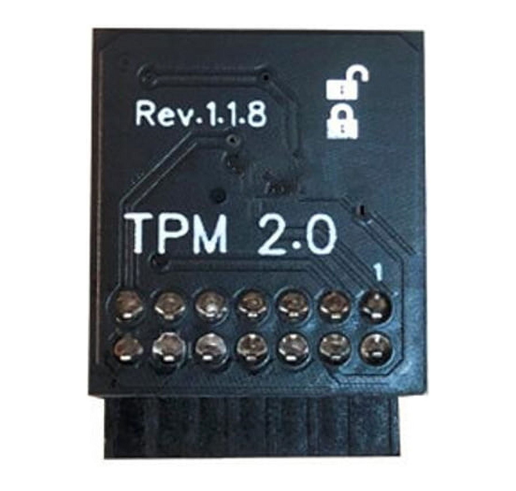 FYUU Tpm 2.0 Security Module Trusted Platform Module For Msi 14Pin Lpc ...