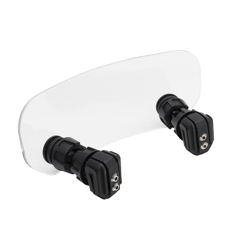 FYUU Transparent Motorcycle Windscreen Spoiler Air Deflector Wind ...