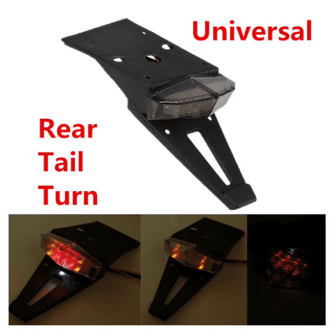 Atv Brake Light Small Universal 6V LED Tail Brake Light For Enduro Dirt ...