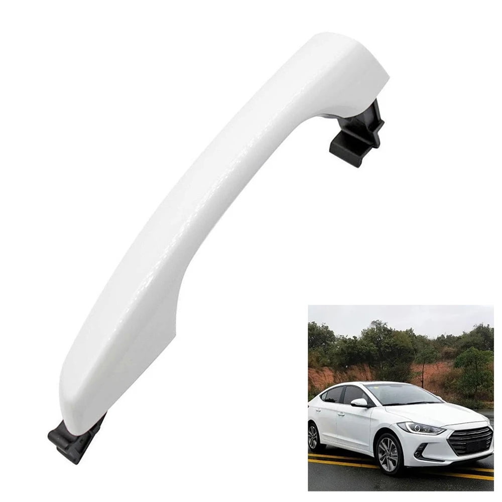 FYUU White Front Right Outside Door Handle For Hyundai Elantra 17-20 ...