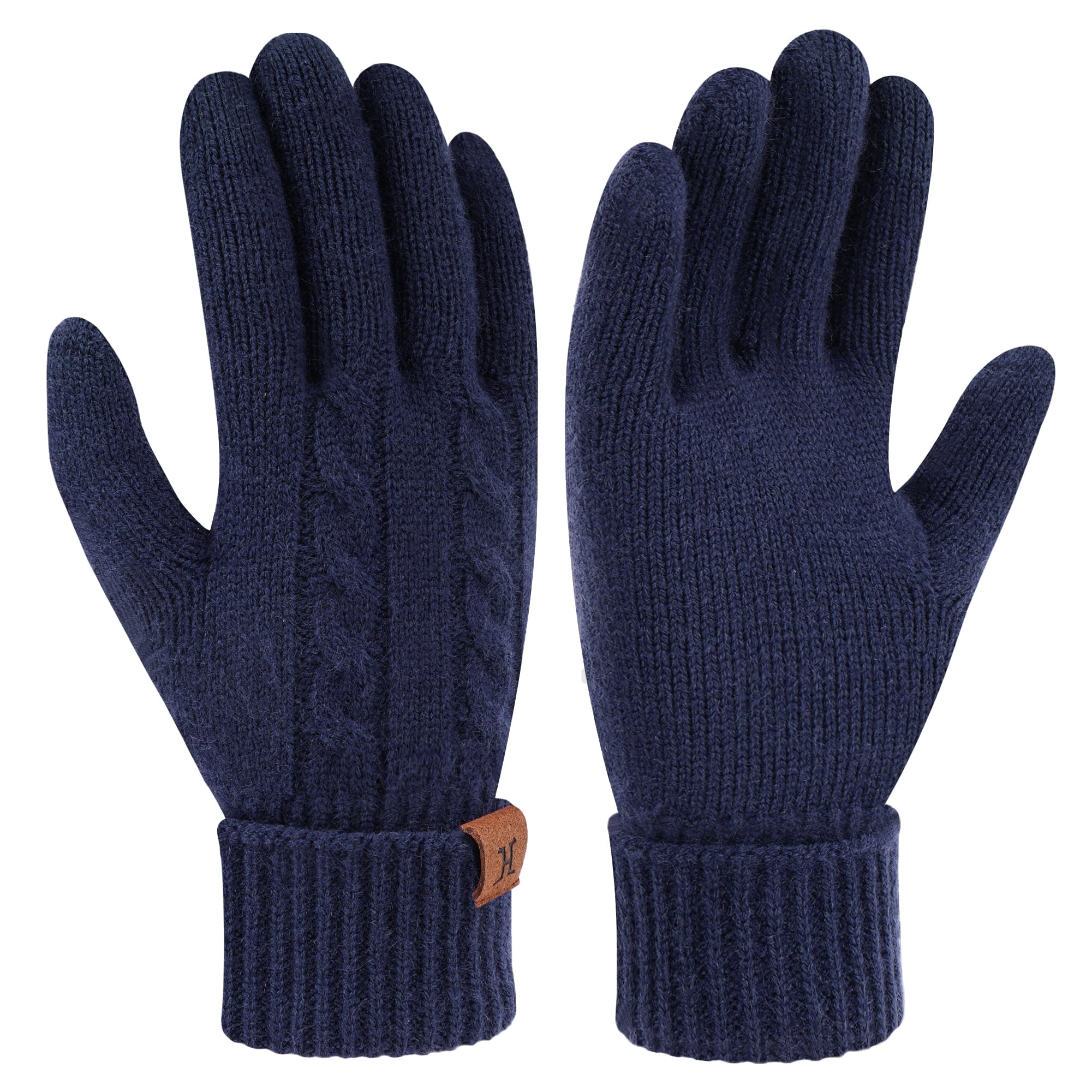 FZ FANTASTIC ZONE Womens Winter Warm Touch Screen Gloves Elastic Cuff ...