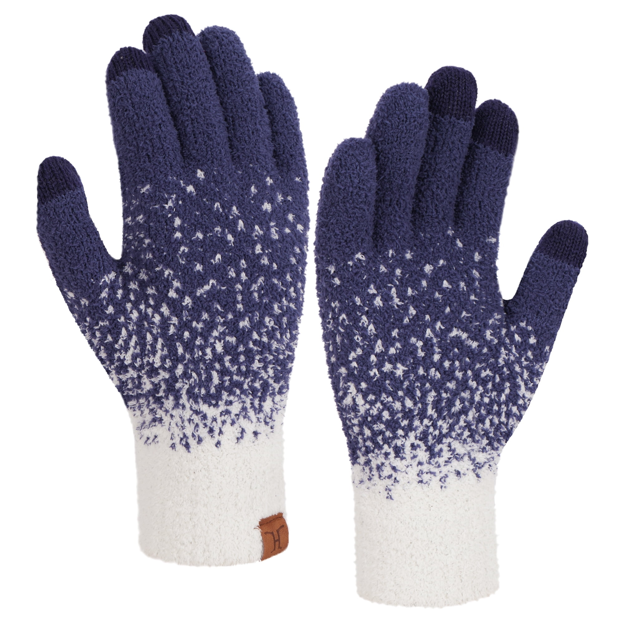 FZ FANTASTIC ZONE Womens Winter Warm Touchscreen Gloves Knit Texting ...
