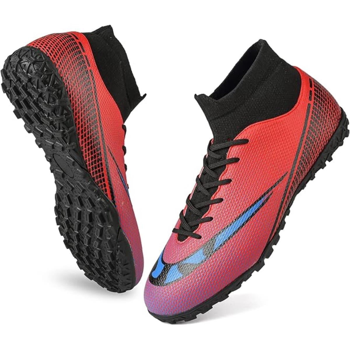 FZ- Football Men's Shoes Red Broken Nail 36 yards - Walmart.com