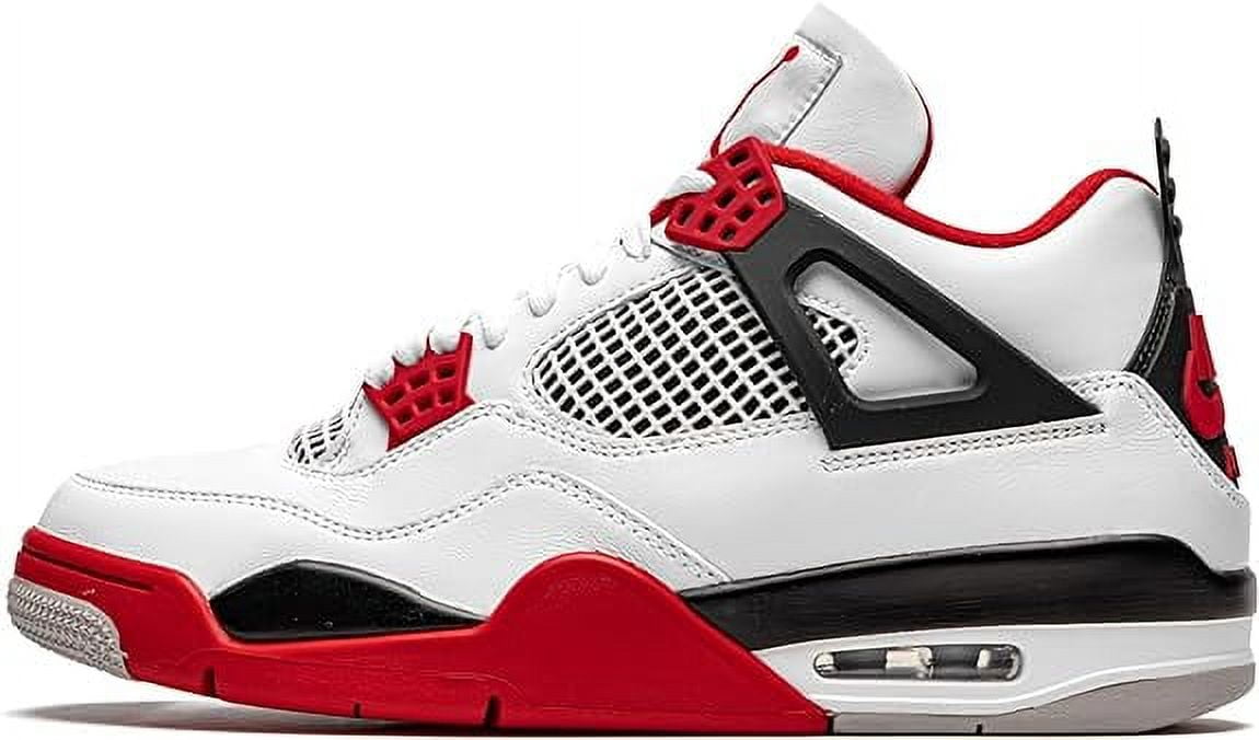 FZ- midnight blue and white cat basketball shoes aj4- small white ...